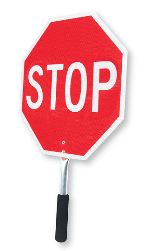 Diamond Grade Stop/Slow Sign — Ono Work & Safety